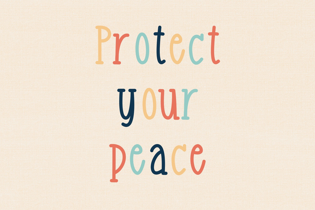 Handwritten Font - Peaceful Font – kjunstudio