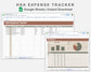Google Sheets - HSA Expense Tracker - Earthy – kjunstudio