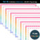 Widescreen Border Clipart Set 48 - Pastel Rainbow - Google Slides & Po ...