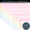 Widescreen Border Clipart Set 78 - Pastel Rainbow - Google Slides & Po ...