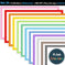 Widescreen Border Clipart Set 25 - Colorful - Google Slides and PowerP ...