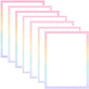 Border Clipart Set 80 - Pastel Rainbow - Page Borders and Frames ...