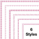 Border Clipart Set 17 - Pastel - Page Borders and Frames – kjunstudio