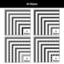 Border Clipart Bundle 6 - Colorful - Page Borders and Frames – kjunstudio