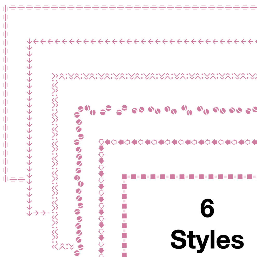 Widescreen Border Clipart Set 20 - Pastel - Google Slides and ...