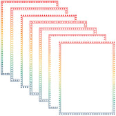 Border Clipart Set 75 - Vintage Rainbow - Page Borders and Frames ...