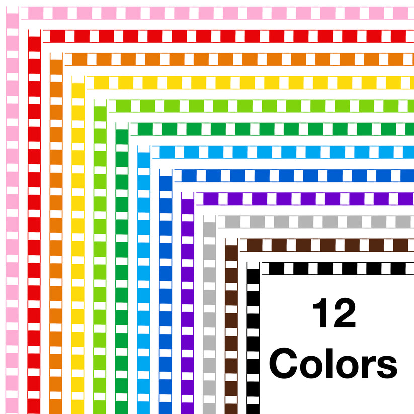 Border Clipart Set 7 - Colorful - Page Borders and Frames – kjunstudio