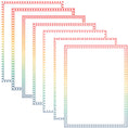 Border Clipart Set 75 - Vintage Rainbow - Page Borders and Frames ...