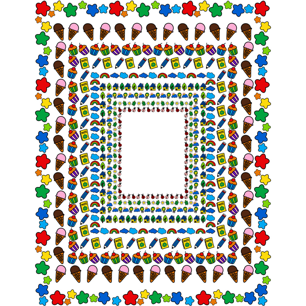 Border Clipart Set 10 - Page Borders and Frames – kjunstudio