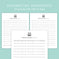 Handwriting Practice Sheets - Little Notes Font – kjunstudio