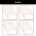 Widescreen Border Clipart Bundle 18 - Rainbow - Google Slides & PowerP ...