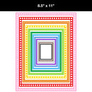 Border Clipart Bundle 6 - Colorful - Page Borders and Frames – kjunstudio