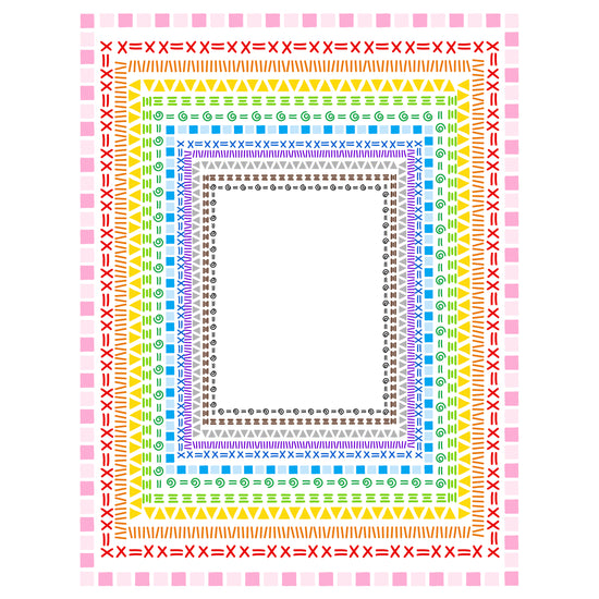 Border Clipart Set 2 - Colorful - Page Borders and Frames – kjunstudio