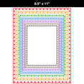 Border Clipart Bundle 17 - Colorful - Page Borders and Frames – kjunstudio