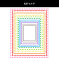 Border Clipart Bundle 1 - Colorful - Page Borders and Frames – kjunstudio