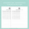 Handwriting Practice Sheets - Little Notes Font – kjunstudio