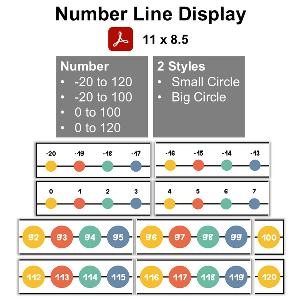 Number Line Display - Space – kjunstudio