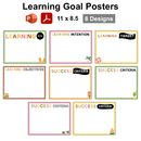 Learning Goal Posters - Hello Summer | Editable – kjunstudio