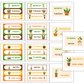 Teacher Trolley Cart Labels - Indoor Plants | Editable – kjunstudio