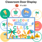 Classroom Door Display - Summer Beach | Editable – kjunstudio