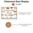 Classroom Door Display - Neutral Rainbow | Editable – kjunstudio