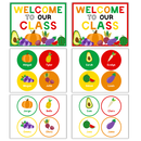 Classroom Door Display - Healthy Eating | Editable – kjunstudio