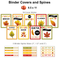 Binder Covers and Spines - Autumn Leaves | Editable – kjunstudio