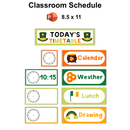 Classroom Schedule - St. Patrick's Day | Editable – kjunstudio
