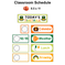 Classroom Schedule - St. Patrick's Day | Editable – kjunstudio