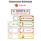 Classroom Schedule - Hello Summer | Editable – kjunstudio