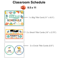 Classroom Schedule - Space | Editable – kjunstudio