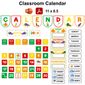Classroom Calendar - Healthy Eating | Editable – kjunstudio