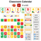 Classroom Calendar - Healthy Eating | Editable – kjunstudio