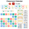 Classroom Calendar - Summer Beach | Editable – kjunstudio