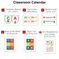 Classroom Calendar - Cute Christmas | Editable – kjunstudio