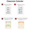 Classroom Calendar - Summer Beach | Editable – kjunstudio