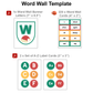 Word Wall Template - Cute Christmas | Editable – kjunstudio