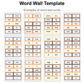 Word Wall Template - Little Cat | Editable – kjunstudio
