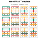 Word Wall Template - Cute Christmas | Editable – kjunstudio