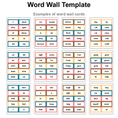 Word Wall Template - Travel the World | Editable – kjunstudio