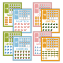 Classroom Number Posters - Spring Garden – kjunstudio