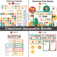 Classroom Decor Bundle - Cute Christmas | Editable – kjunstudio