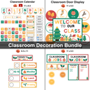 Classroom Decor Bundle - Cute Christmas | Editable – kjunstudio
