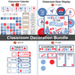 Classroom Decor Bundle - Blue Winter | Editable – kjunstudio
