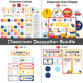 Classroom Decor Bundle - Cute Transportation | Editable – kjunstudio