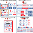 Classroom Decor Bundle - Blue Winter | Editable – kjunstudio
