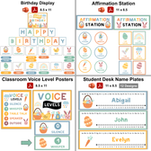 Classroom Decor Bundle - Happy Easter | Editable – kjunstudio
