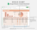 Google Sheets - Brain Dump - Neutral – kjunstudio