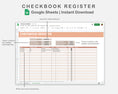 Google Sheets - Checkbook Register - Neutral – kjunstudio