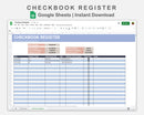 Google Sheets - Checkbook Register - Sweet – kjunstudio